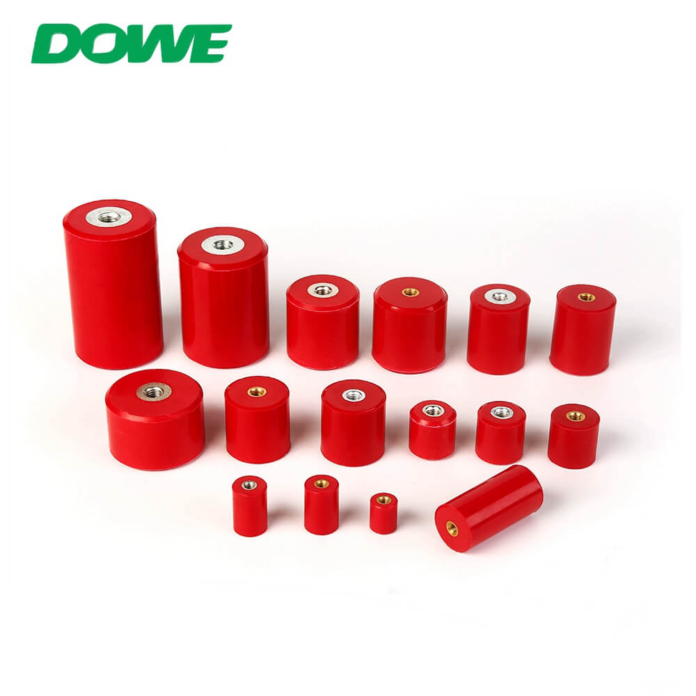 Low voltage Red BMC Polymer Insulator MNS Standoff Insulator for Bus ...