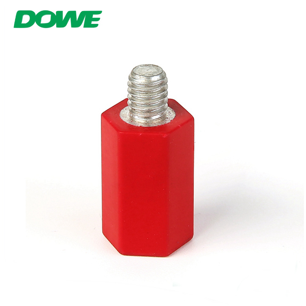 DOWE Earthing Type 400V M6x25mm Panel Switchboard Insulator Ceramic ...