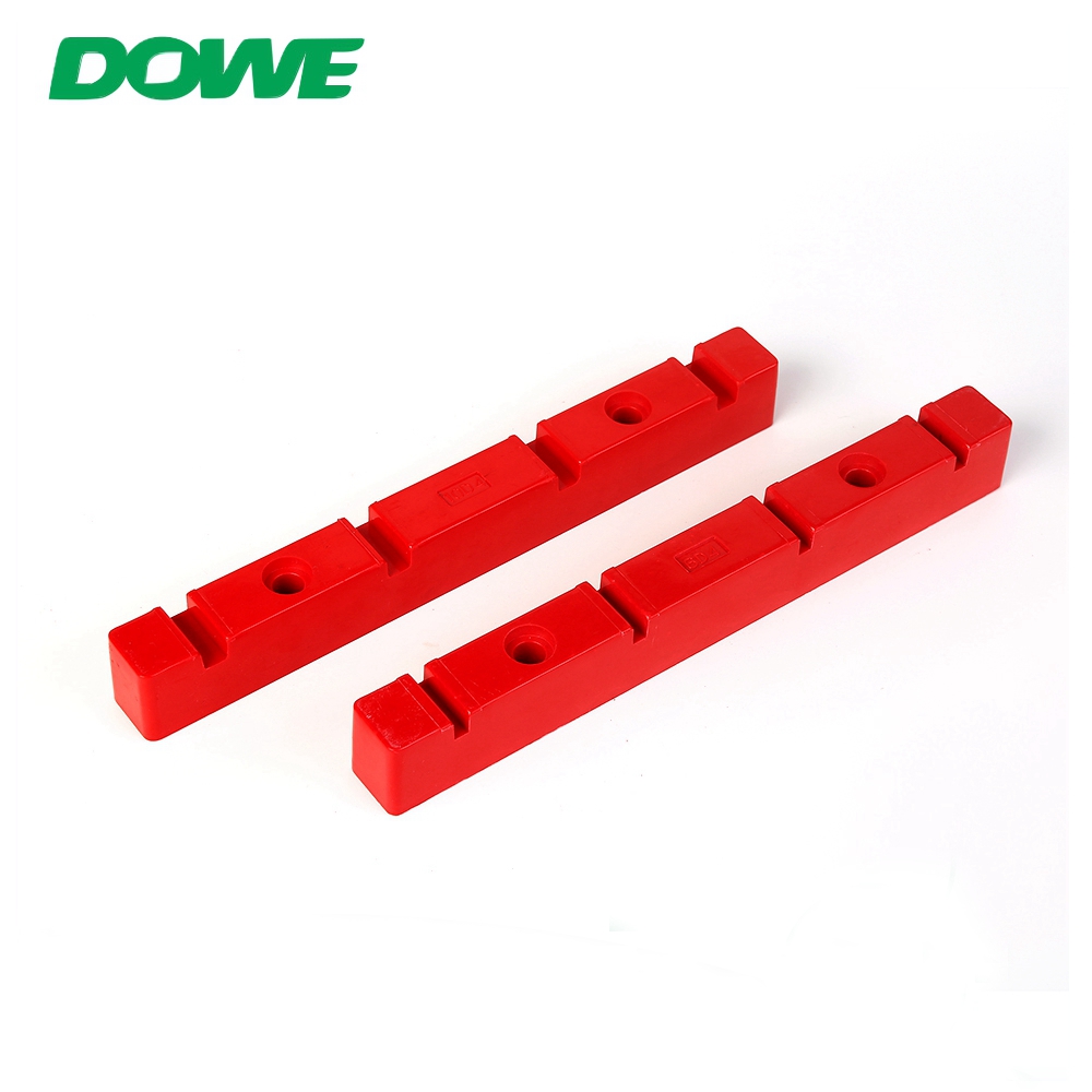 Customized Single Bus Bar Insulator 6D4 Red Electric Insulation Clamp ...