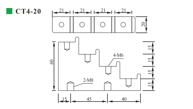DOWE CT Busbar Low Voltage Custom Electric Bar Busbar Standoff ...